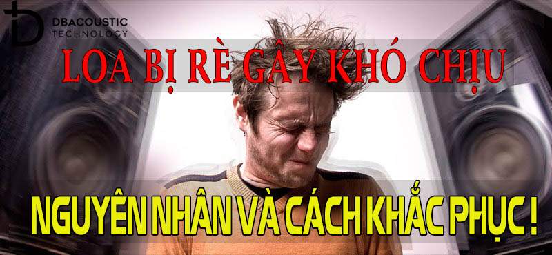 Nguyên nhân loa bị rè, ù và cách khắc phục